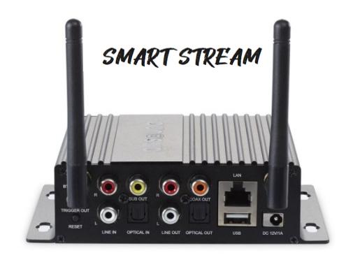 165 eu ARTSOUND SMART STREAM DRAADLOZE VOORVERSTERKER